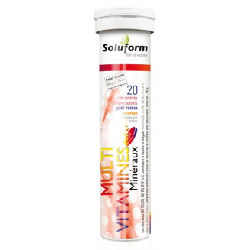 Soluform MultiVitamines Minéraux – 20 Comprimés au meilleur prix sur ...