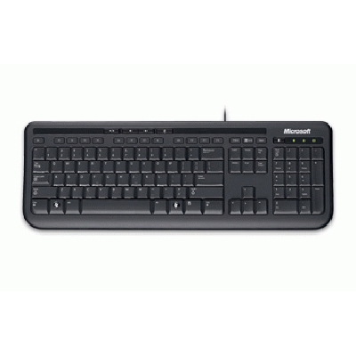 Microsoft Wired Keyboard 600, Black clavier USB Noir au Meilleur Prix ...