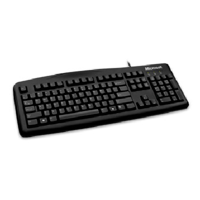 Microsoft Wired Keyboard 200 clavier USB Noir au Meilleur Prix au Maroc