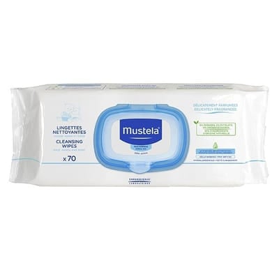 Mustela Bébé 70 pcs Prix Maroc : Dès 66 DH | Primini