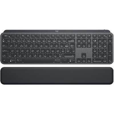 Logitech MX Keys Advanced Wireless Illuminated Keyboard clavier RF sans fil + Bluetooth AZERTY ...
