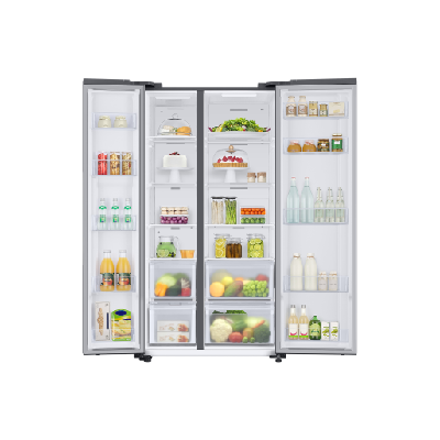 Samsung RS66A8100S9 frigo américain Autoportante 625 L F Acier inoxydable au Meilleur Prix au Maroc